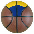 Fullsize Basketball with Flag of Romania | Zazzle