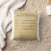 Fully Customizable Library Pillow | Zazzle