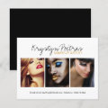 Fully Customizable Makeup Artist Comp Card | Zazzle