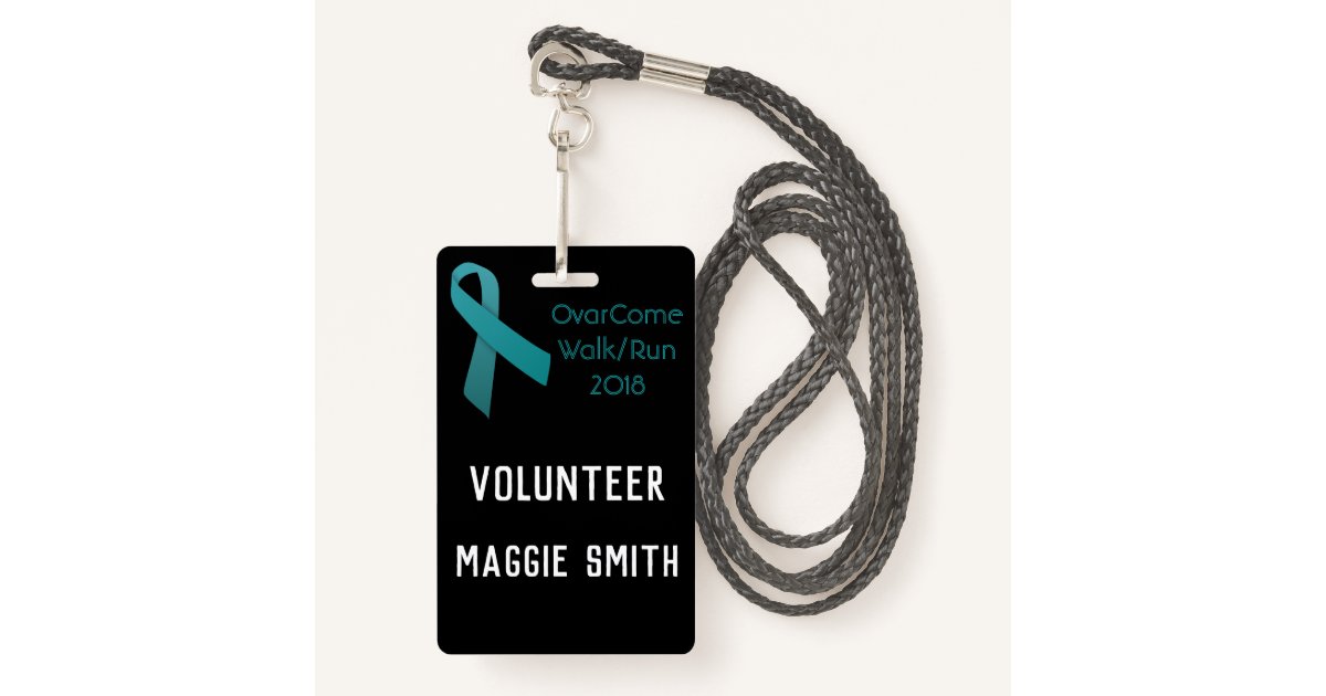Fully Customizable Ovarian Cancer badge | Zazzle