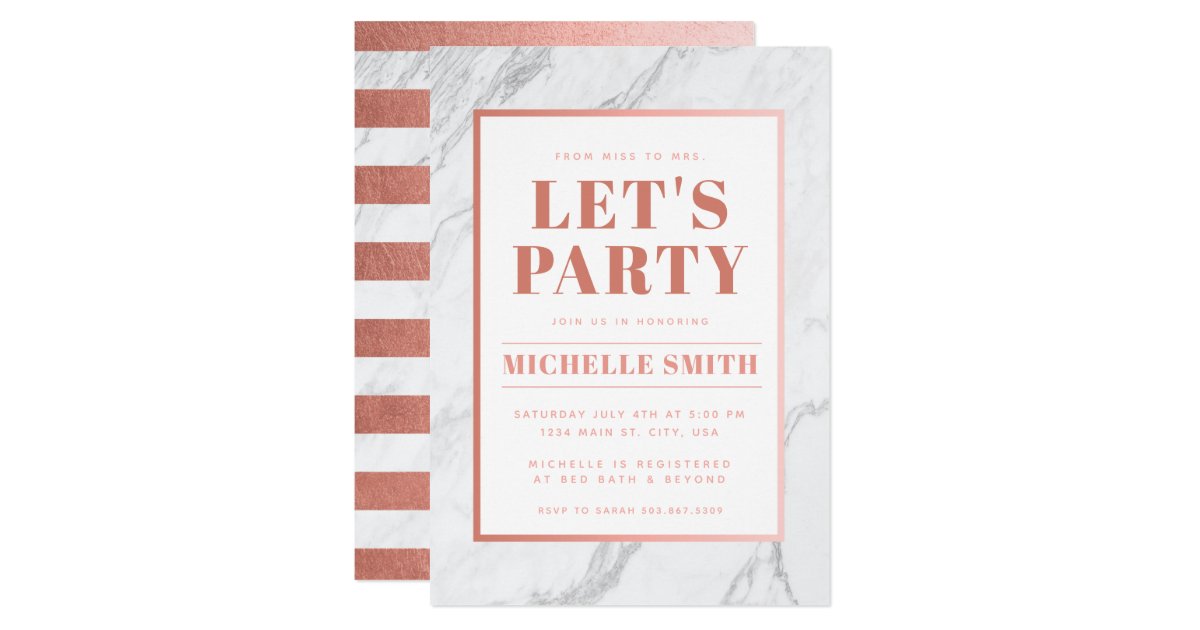 Fully Customizable Party Invitation | Zazzle.com