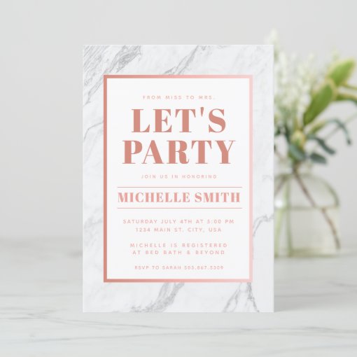 Fully Customizable Party Invitation | Zazzle