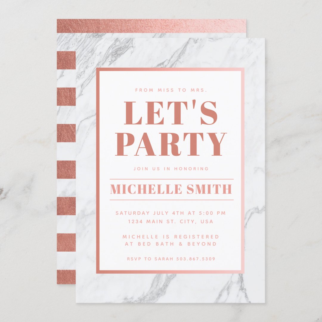 Fully Customizable Party Invitation | Zazzle
