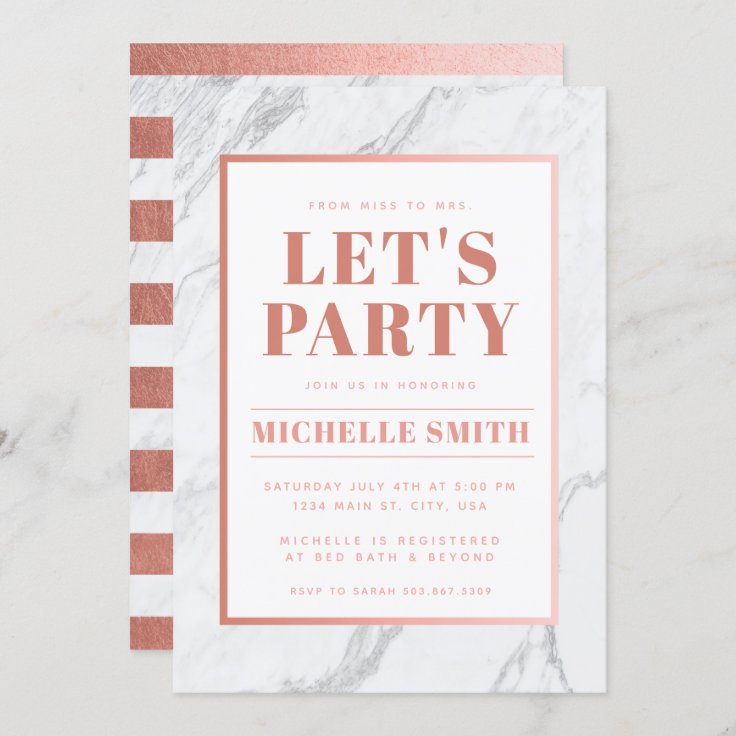 Fully Customizable Party Invitation | Zazzle