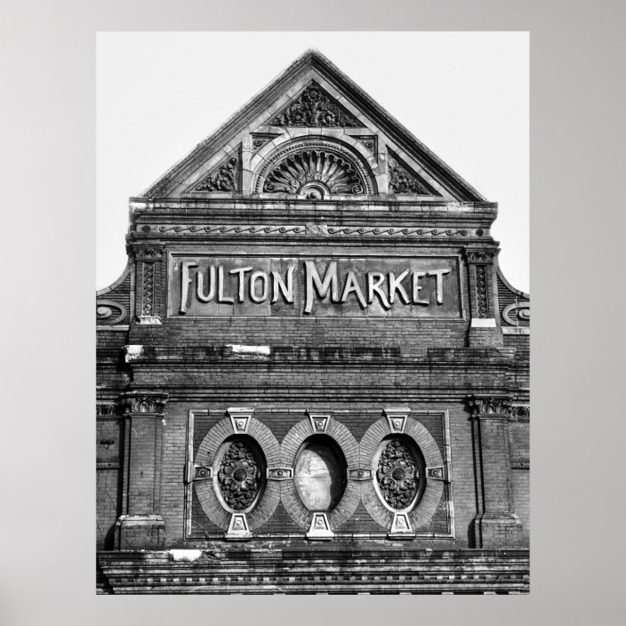 Fulton Fish Market, 1939 Poster | Zazzle.com