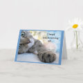 Fun 65th Birthday with Cat Animal Humor Card | Zazzle