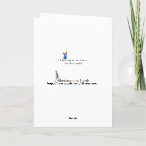 Fun Administrative Professional's Day Card | Zazzle