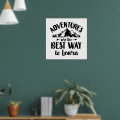 Fun adventure word art poster | Zazzle
