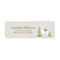 Fun Alpaca Label | Zazzle