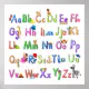 Fun Alphabet Poster | Zazzle