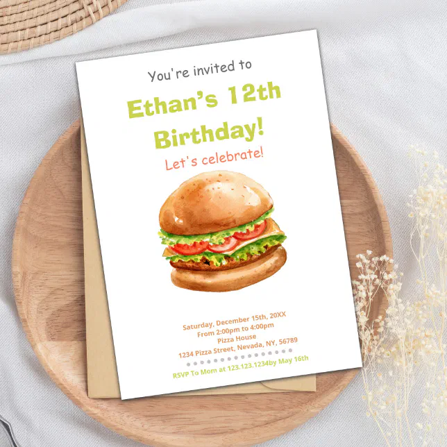 Fun and Tasty Party Invite | Zazzle