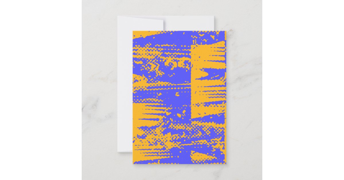 Fun and Vibrant Blank Invitation Card | Zazzle