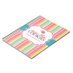 Fun Bakery Note Book | Zazzle