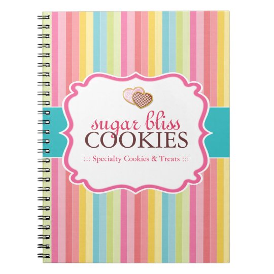 Fun Bakery Note Book | Zazzle.com