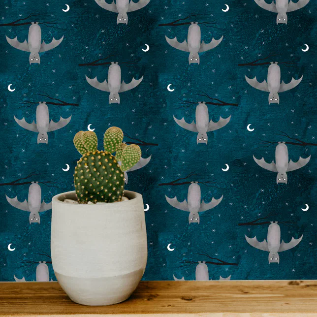 Fun Bat Dark Wallpaper | Zazzle