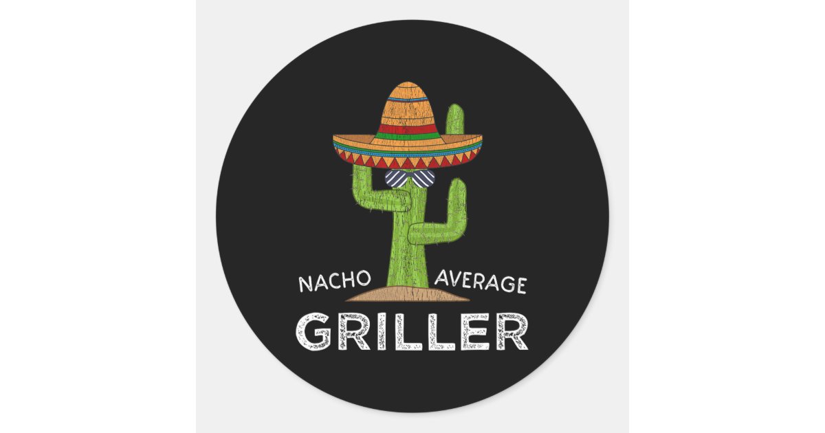 Fun Bbq Grill Lover Humor Griller Saying Funny Gri Classic Round ...