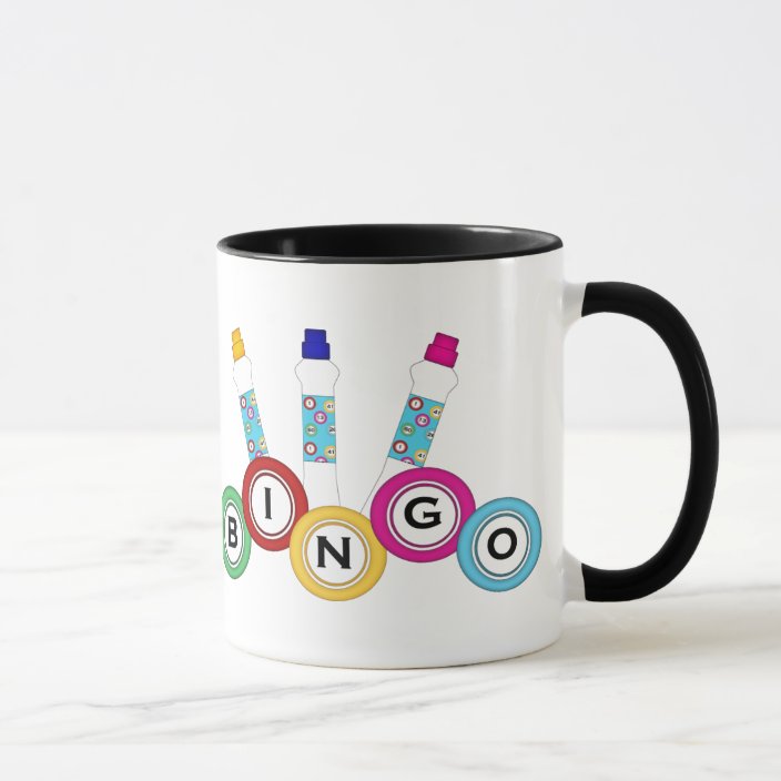 Fun Bingo Dabber Mug | Zazzle.com