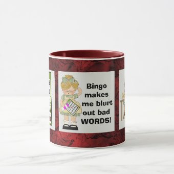 Fun Bingo Mug | Zazzle