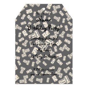 Domino Invitations | Zazzle