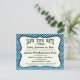 Fun Blue Polka Dot Party or Reunion Save the Date Announcement Postcard ...