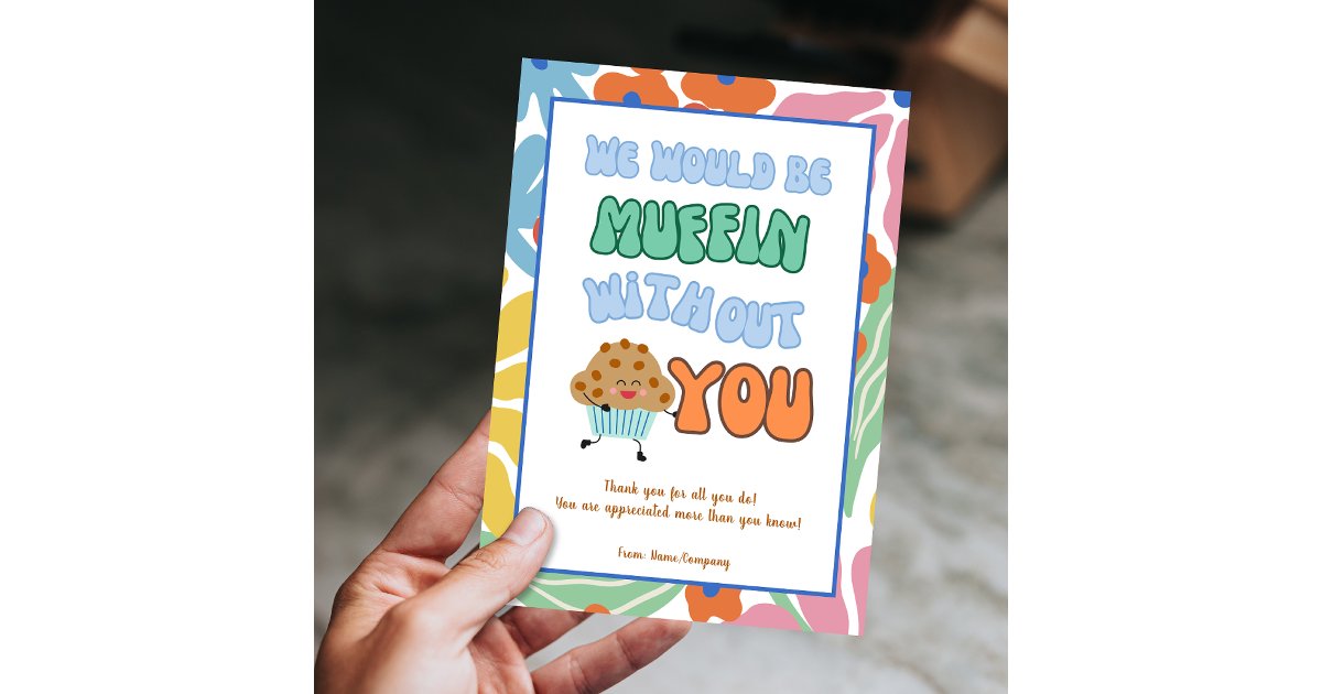 Fun Business Team Employee Staff Thank You Card | Zazzle