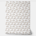 Fun Capybara Art Wallpaper | Zazzle