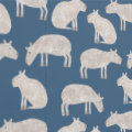 Fun Capybara Art Wallpaper | Zazzle