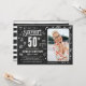 Fun Chalkboard Doodle Photo Surprise 50th Birthday Invitation | Zazzle