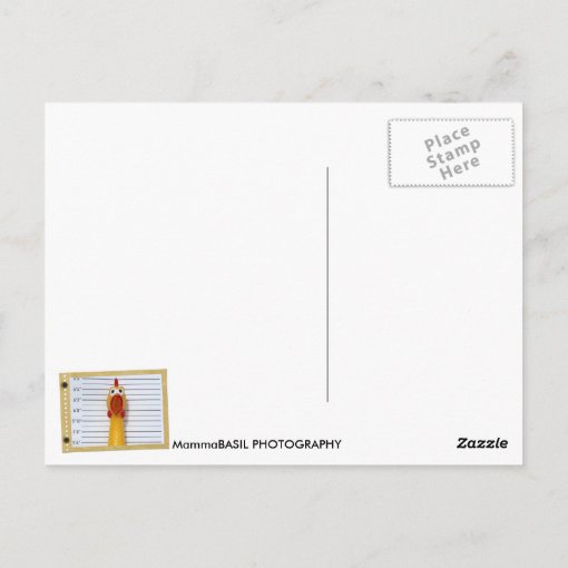 Fun Chicken Beverly Hills Mugshot Postcard! Postcard | Zazzle