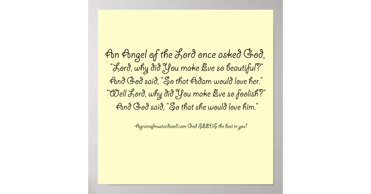 Fun Christian Quotes Poster | Zazzle