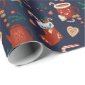 Fun Christmas Stockings and Treats Wrapping Paper | Zazzle