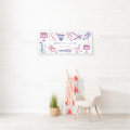 Fun Colorful Baking & Cooking Utensils Cake Bakery Banner | Zazzle