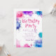Fun Colorful Modern Kids Birthday Party Invitation | Zazzle
