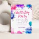Fun Colorful Modern Kids Birthday Party Invitation | Zazzle