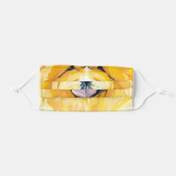Fun colorful unisex Chow-chow Face Mask | Zazzle