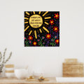 Fun “Create Your Own Sunshine” Classroom Poster | Zazzle