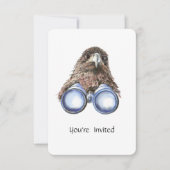 Fun Custom Bird Watching Birthday Party Invite | Zazzle