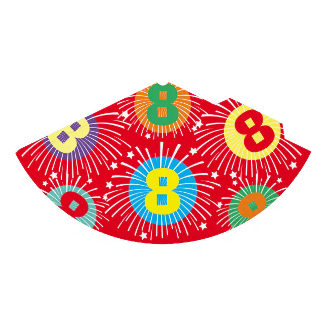 Fun custom kid's Birthday party paper cone hats | Zazzle
