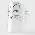 Fun Cute Black Cute Kitty Cat Face - Face Shield | Zazzle