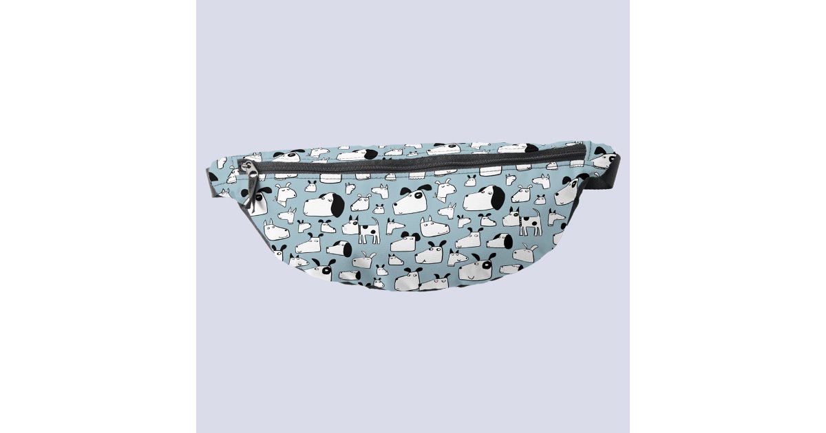 Fun Dog Cartoon Fanny Pack | Zazzle