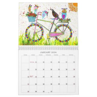Fun Dog, Cats, Animals, Birds and More Calendar | Zazzle