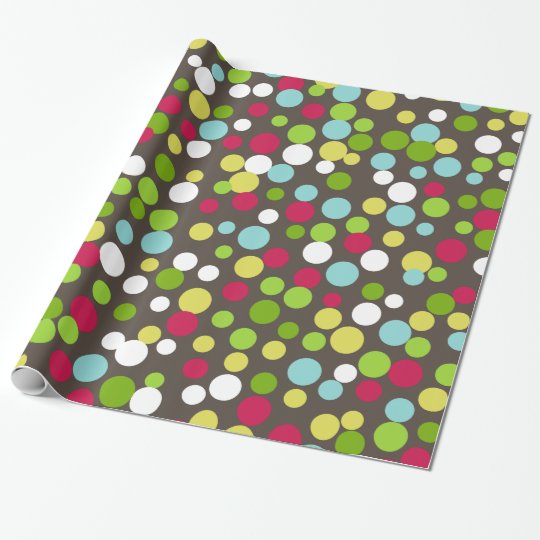 Fun Dots Wrapping Paper | Zazzle.com
