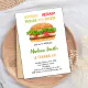 Fun Editable BBQ or Cookout Party Card for Kids or | Zazzle