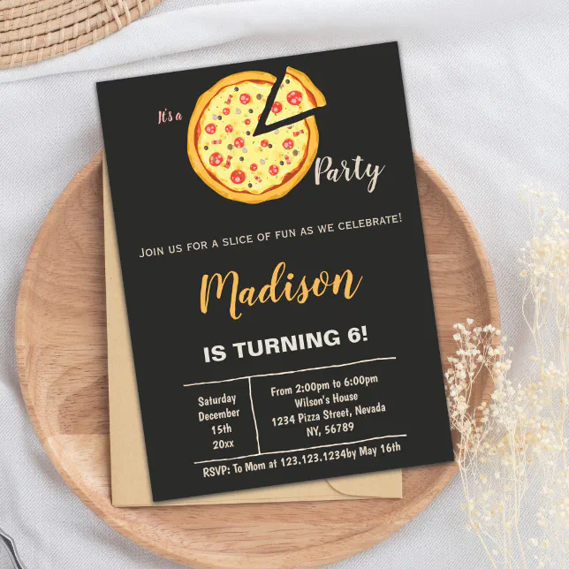 Fun Editable Invite for Kids, Teens, or Adults | Zazzle