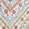 Fun Elegant Bohemian Floral Zigzag Art Pattern Wallpaper | Zazzle