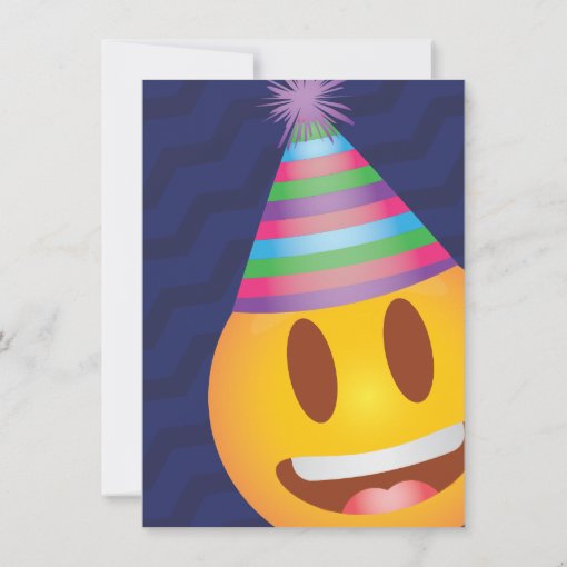 Fun Emoji Party Invitation | Zazzle