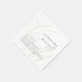 Fun Facts Classic Elegance calligraphy monogram Napkins | Zazzle