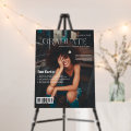 Fun Facts | Graduate Magazine Cover Photo Foam Board | Zazzle