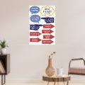 Fun Family Reunion Photo Booth Props Kit Poster | Zazzle