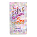 Fun, Flirty & Colorful Wine Label | Zazzle